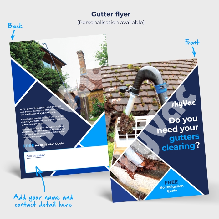 A5 Promotional Flyers - skyVac