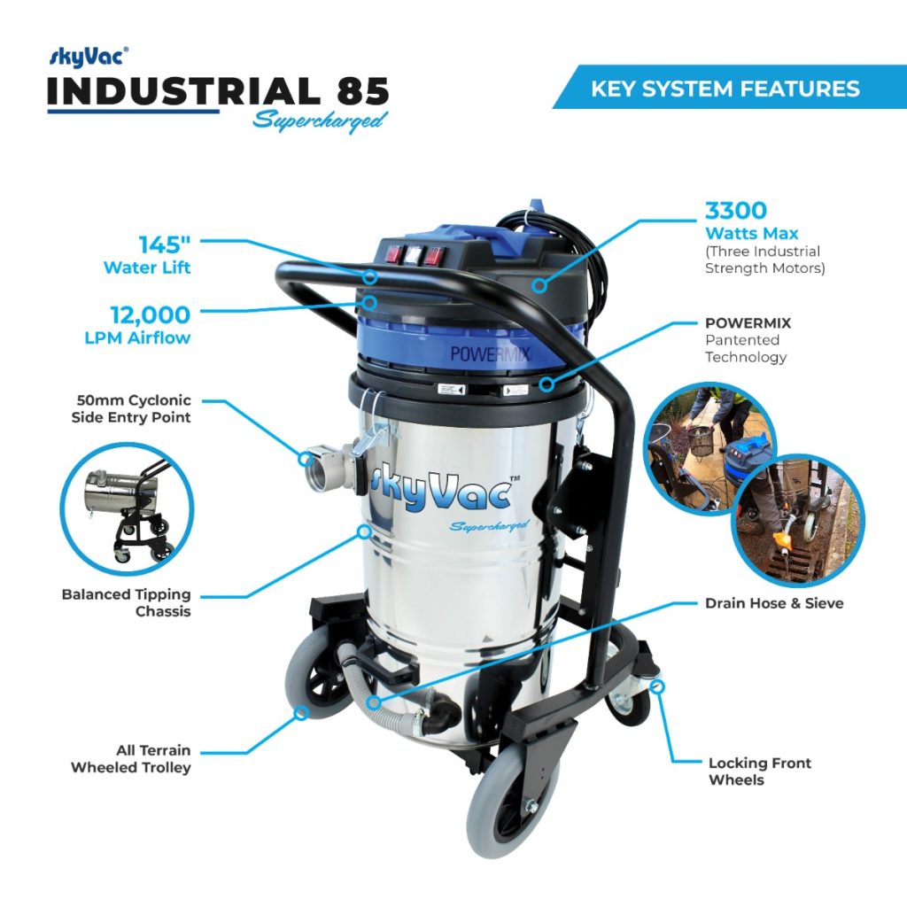 skyVac® Industrial 85 - skyVac